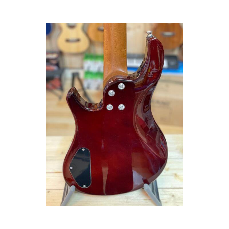 Flight Mini Bass Solid Body Transparent Blue